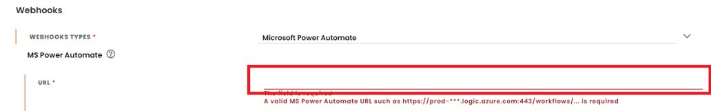 Create a Webhook with Microsoft Power Automate